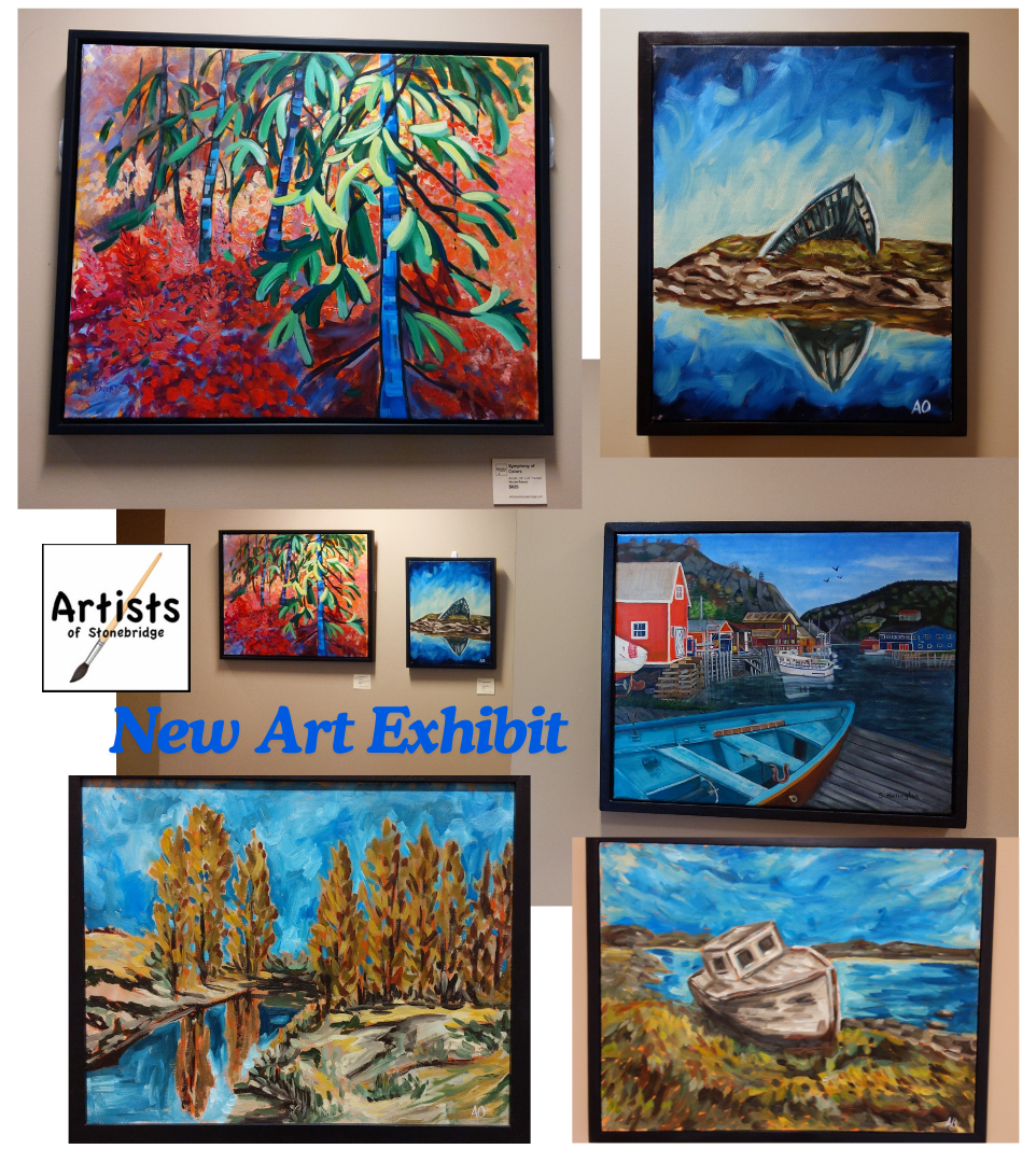 New Art Exhibit at RBC – Artists Of Stonebridge